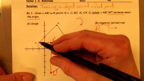 Rotation Around A Fixed Point Youtube