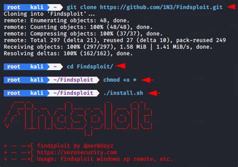 Findsploit Local And Online Exploit Finder Secnhack