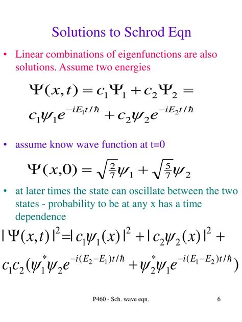 Ppt Solving Schrodinger Equation Powerpoint Presentation Free