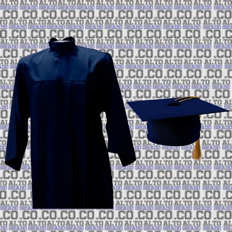 Toga Adulto Militar Azul Noche Doble Prence Lino Talla S Altogrado