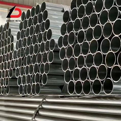 Erw Gi Pipe Steel Pre Galvanized Tube Hot Dip Round Steel Pipe ท่อเหล็ก