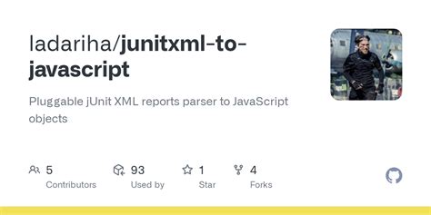 GitHub Ladariha Junitxml To Javascript Pluggable JUnit XML Reports
