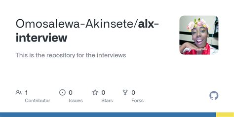 Github Omosalewa Akinsetealx Interview This Is The Repository For The Interviews