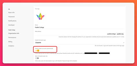 Sign In Using Classlink Padlet Knowledge Base Support