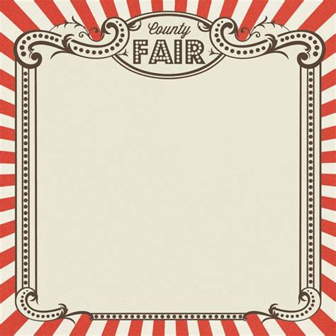 Vintage County Fair Clip Art