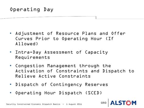 Ppt Security Constrained Economic Dispatch Basics Powerpoint