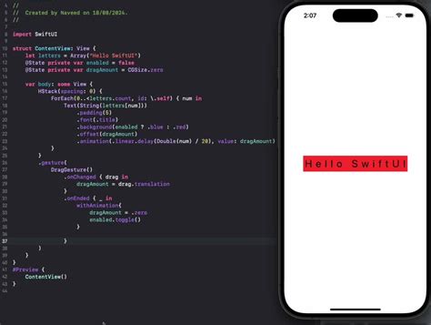 muhammad naveed on linkedin swiftui iosdev animation