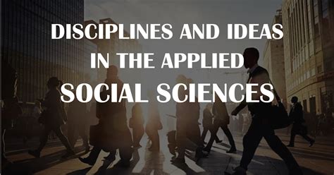 Disciplines And Ideas In The Applied Social Sciences Quarter 1