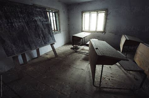 Abandoned Haunted School Del Colaborador De Stocksy Cosma Andrei