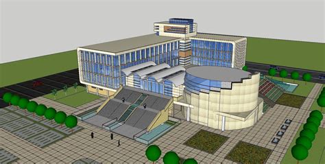 Building 3d Model Sketchup Image To U