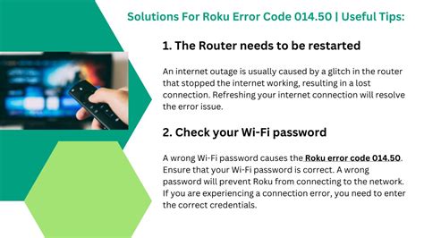 PPT Guide To Solve Roku Error Code 014 50 Quick Solutions PowerPoint Presentation ID 11727140