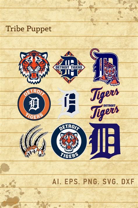 Detroit Tigers Logo Svg Custom Graphic Design Tiger Logo Detroit Tigers