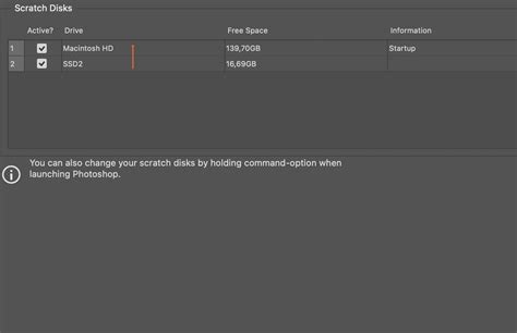 How To Set Up A Scratch Disk In Photoshop