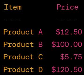 How To Align Decimal Points In A Word Table