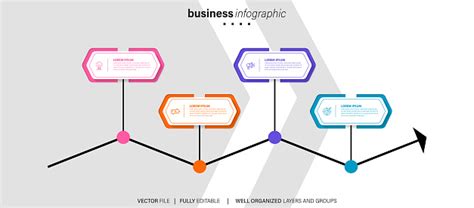 비즈니스 데이터 시각화 추상적인 배경 템플릿 스톡 일러스트레이션을 위해 설계된 타임라인 인포그래픽 아이콘 0명에 대한 스톡 벡터 아트 및 기타 이미지 Istock