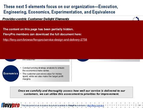 PPT Service Design And Delivery 19 Slide PPT PowerPoint Presentation FlevyPro Document Flevy