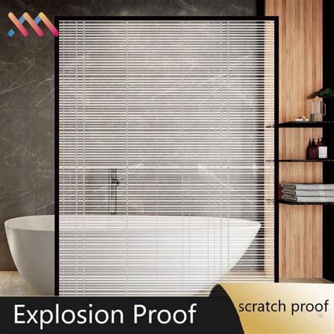 120x200cm Explosion Proof Window Sticker Self Adhesive Anti Uv Window