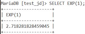 MySQL EXP How To Find The Power Of The Exponential Constant E In MySQL MySQLCode