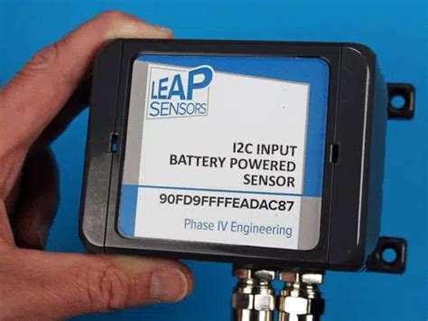 Industrial Grade Wireless I2C Sensor Battery Powered Phase IV Engineering Inc