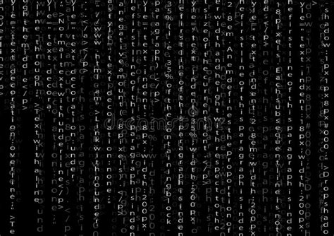 Coding Background Wallpaper For Designs Stock Illustration