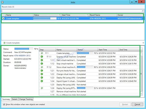 Creating A Virtual Machine Template From An Existing Vm In System Center Virtual Machine Manager