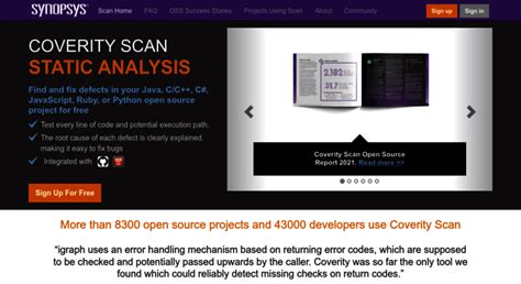 Coverity Scan Static Analysis
