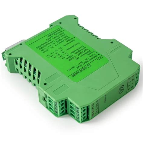 1 In 2 Out 4 20ma Input 0 10v Output Analog Signal Isolator Transmitter