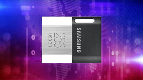 Samsung Muf 256abam Fit Plus 256gb 300mbs Usb 31 Flash Drive