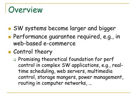 Ppt Feedback Control Real Time Scheduling Powerpoint Presentation
