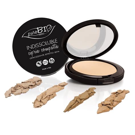 BiOOO.cz - puroBIO cosmetics Kompaktní pudr 03 9 g