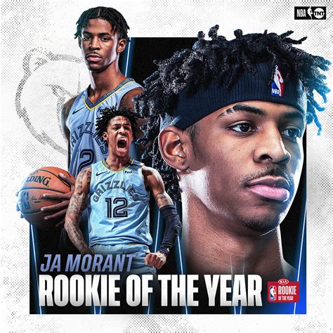 Ja Morant Thắng áp đảo Danh Hiệu Rookie Of The Year 2020 Zion