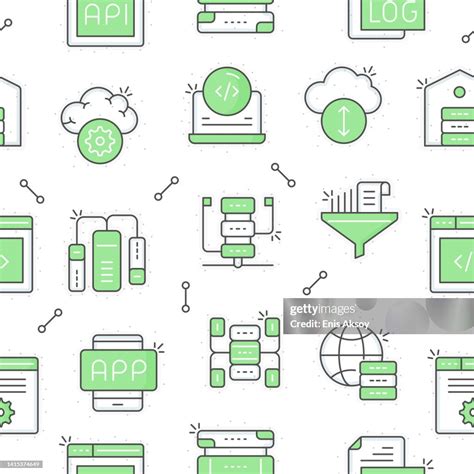 Data Analytics Seamless Pattern High Res Vector Graphic Getty Images