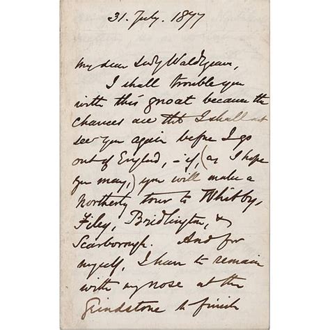 Edward Lear Autograph Letter Signed With Sketch For Sale At Auction On
