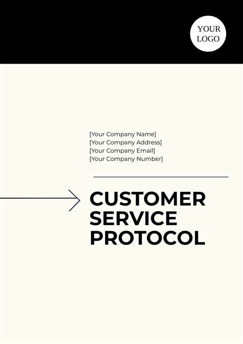 Free Customer Service Protocol Template To Edit Online