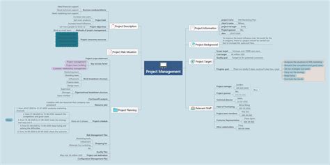 Project Management Mind Map How To Use And Templates