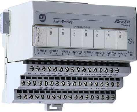 Allen Bradley 1794 Ie8 Flex 8 Point Analog Input Module W 1794 Tb3