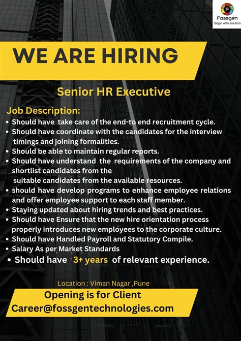 Fossgen Technologies On Linkedin Hrcommunity Hrexecutive