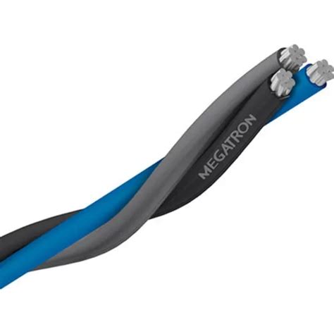 Fio Cabo De Alum Triplex Megatron 10mm Frete Grátis