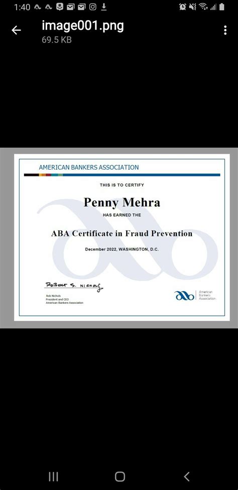 Geetanjali Mehra On Linkedin Earned My Certificate In Fraud Prevention
