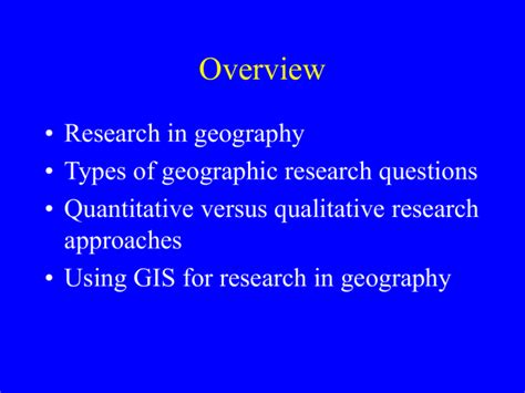 Gis Methods For Quantitative And Qualitative Analysis