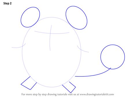 How To Draw Marill From Pokemon Pokemon Step By Step