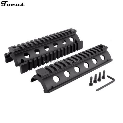 Tactical Parts Ris Handguard Picatinny Weaver Quad Rail System M4 Airsoft Handguard For Carbine