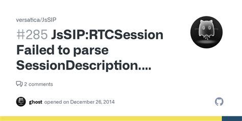 jssip rtcsession failed to parse sessiondescription failed to parse
