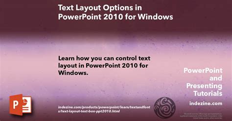Text Layout Options In PowerPoint For Windows