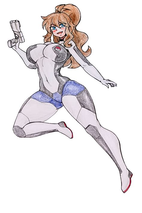 Rule 34 Bodysuit Gaixas1 Gun Hilda Pokemon Hourglass Figure Pokemon
