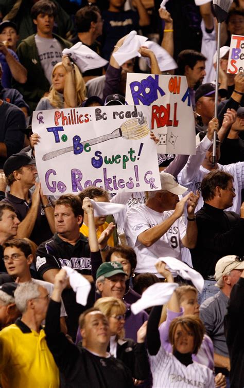 Photos Colorado Rockies Playoffs In 2007