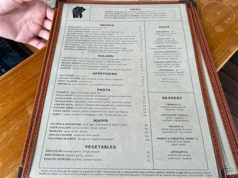 Élephante Menu Updated November 2025
