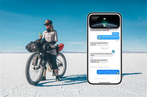Apple IOS 18 Satellite Text Messages BIKEPACKING Com