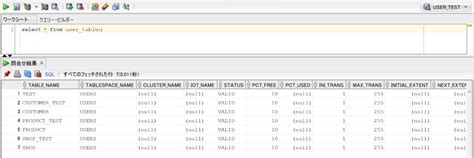 Oracle PL SQL不要なテーブルを動的に一括削除する しぐまブログ