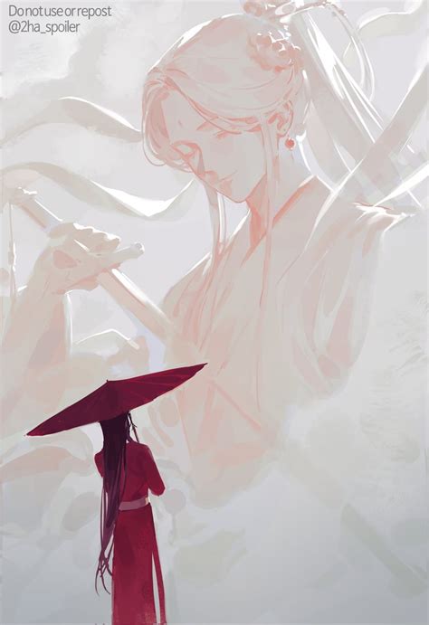 Xie Lian And Hua Cheng Tianguan Cifu Drawn By Galbae Danbooru